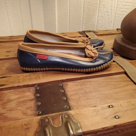 chooka | Shoes | Chooka Duck Skimmer Flats Navy Womens Size 8 | Poshmark